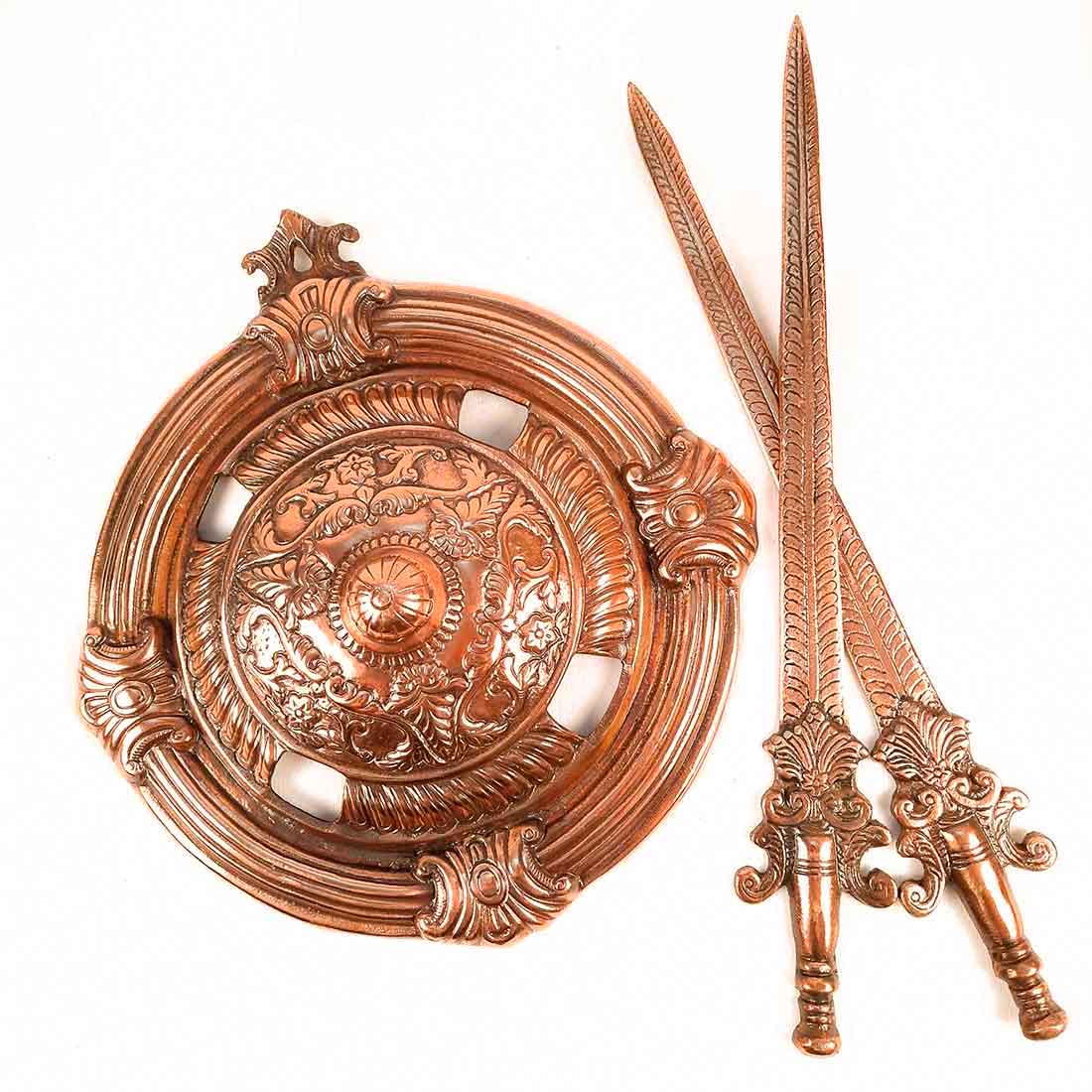 Antique Sword & Shield Wall Hanging - Shop Online