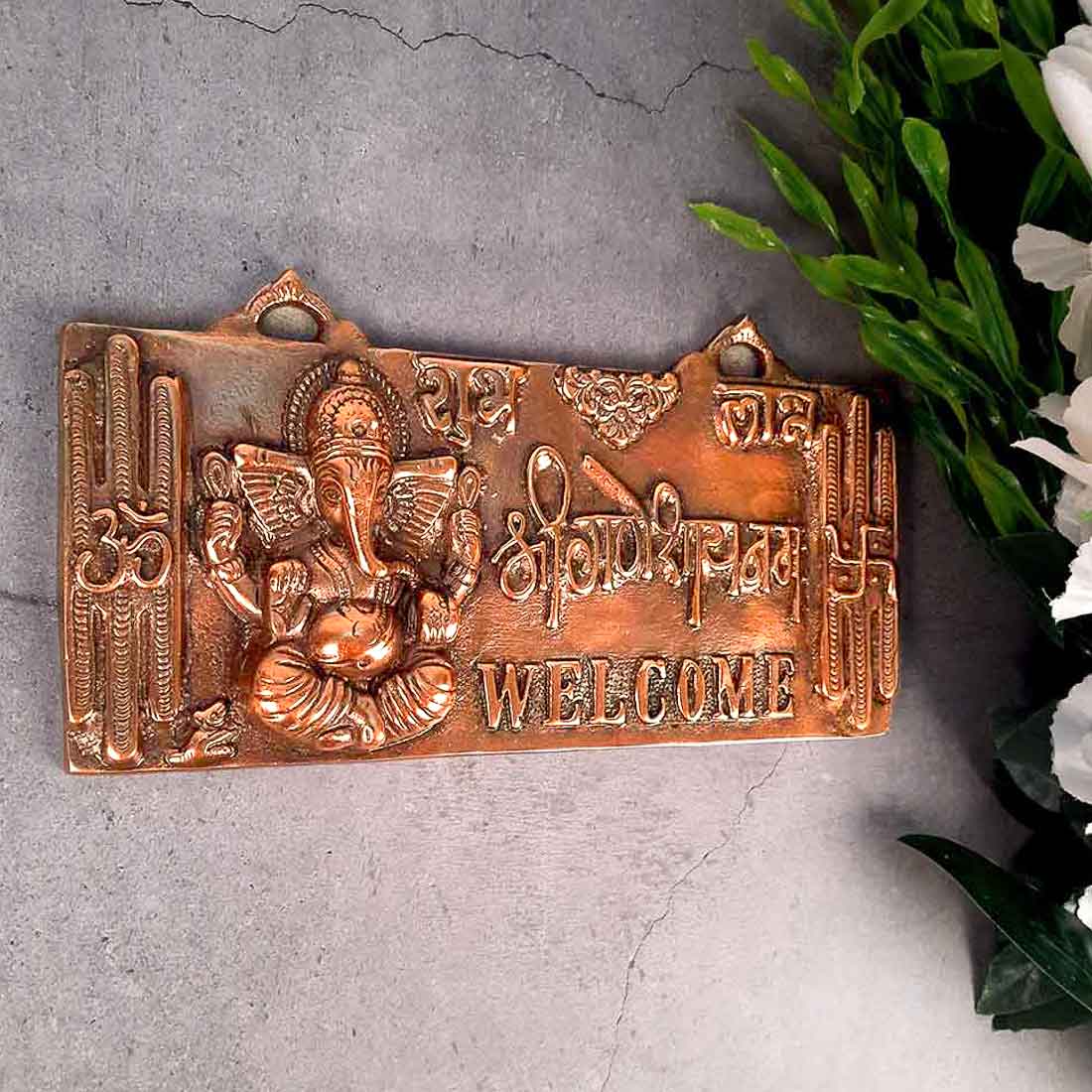 Buy Ganesh Welcome Plate 9 Inch Online|Best Prices